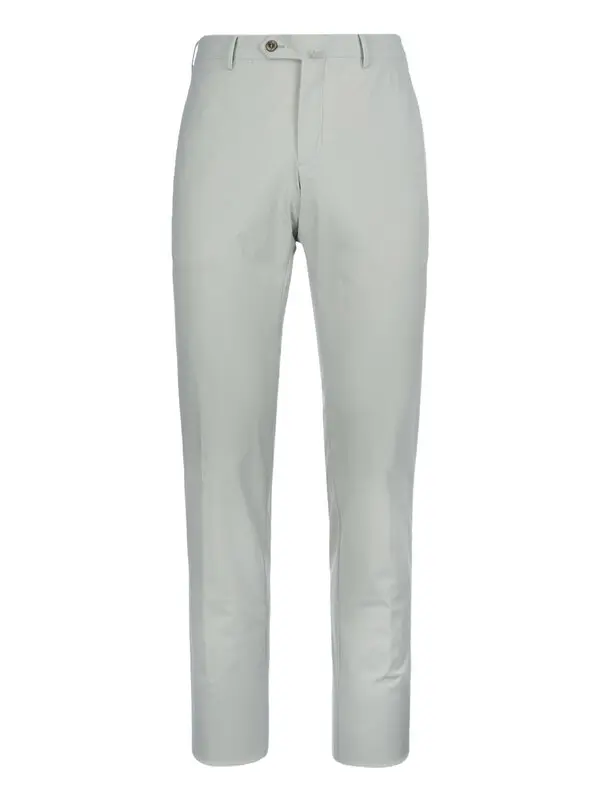 PT TORINO Plain Stretch-design Chinos - Gray