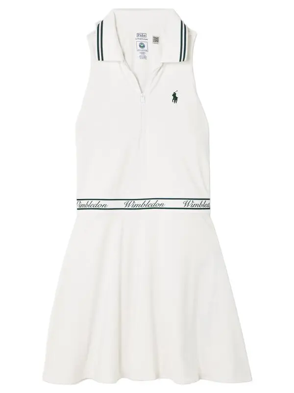 Polo Ralph Lauren Sleeveless Tennis Dress - White