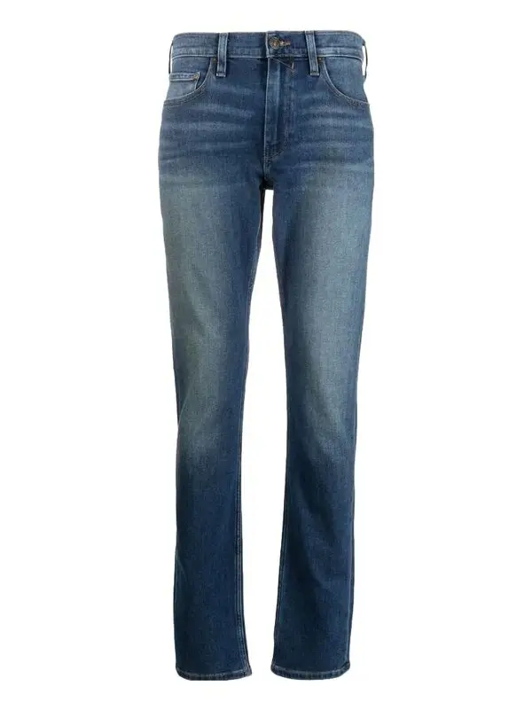 Paige Lennox Markley Slim-cut Jeans - Blue