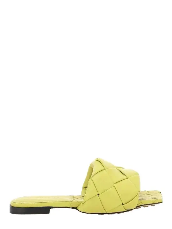 Bottega Veneta Bv Lido Flat Sandals - Yellow