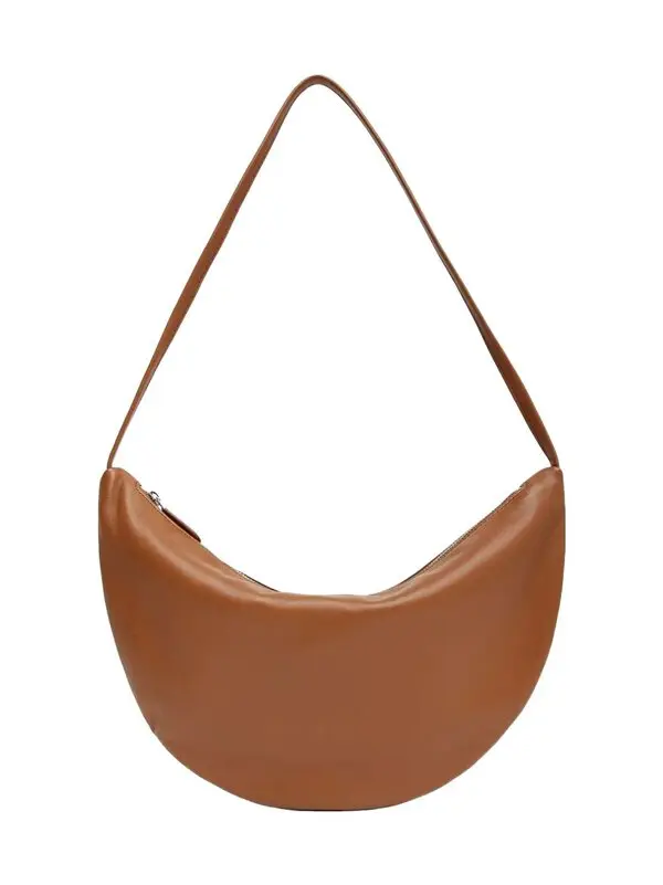 THE ROW Small Izzy Shoulder Bag - Tan