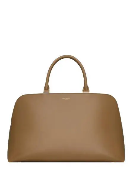 Saint Laurent Sac De Jour Duffle Bag - Dark Cork