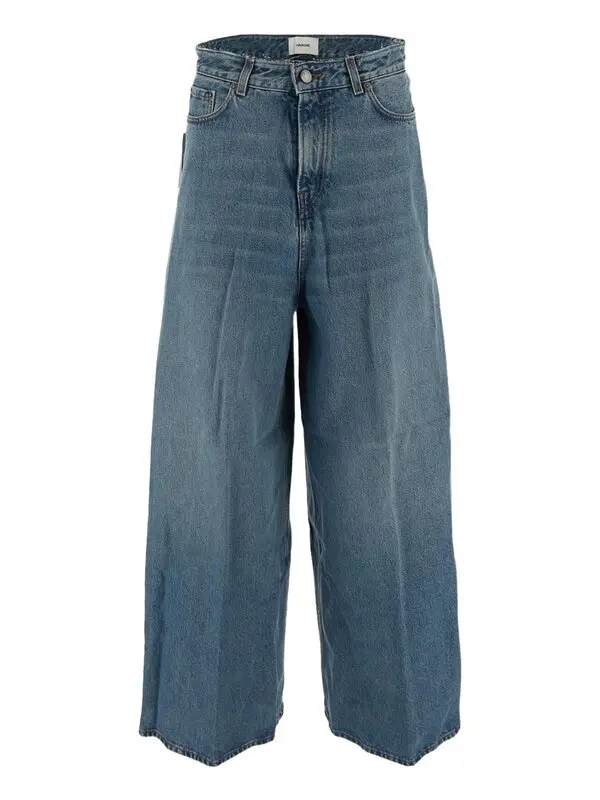 HAIKURE Big Bethany Wide-leg Jeans - Blue