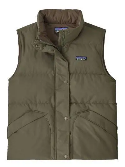 Patagonia Recycled Down Vest - Green