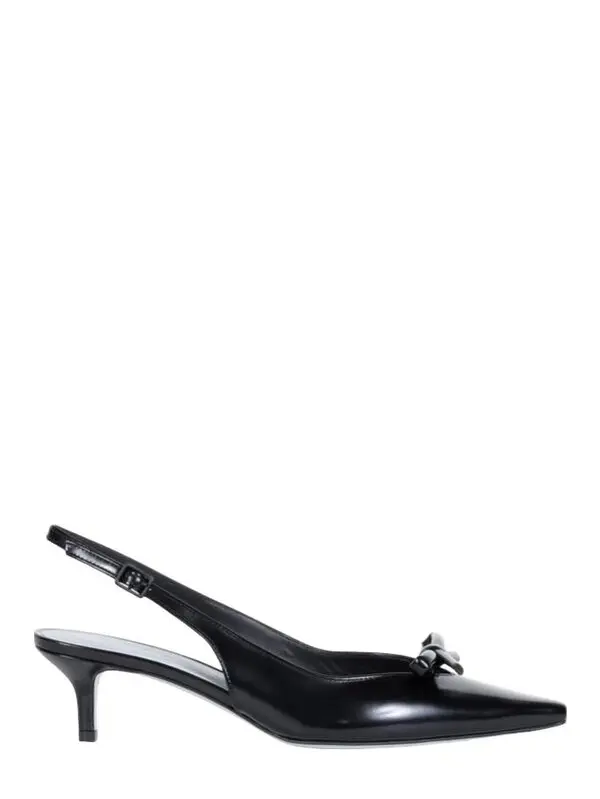 Roberto Festa Slingback Pointed Toe Pumps - Black