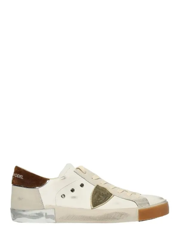 Philippe Model Prxs Lace-up Sneakers - Nude
