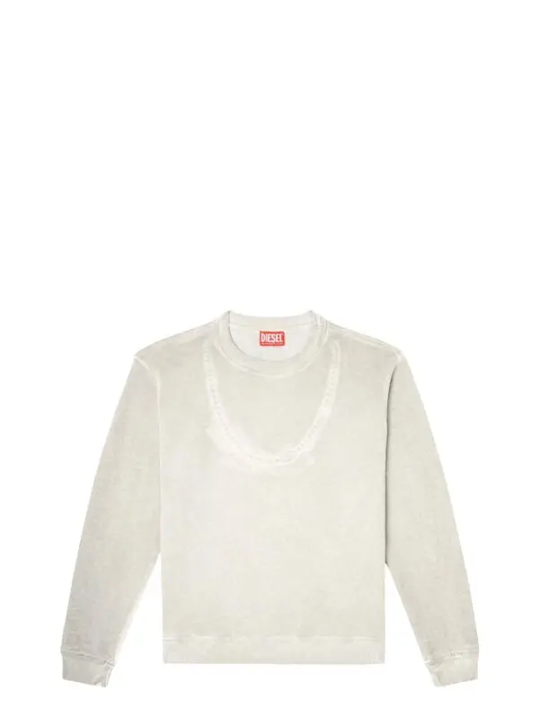 DIESEL® F-normy Sweatshirt - Light Gray