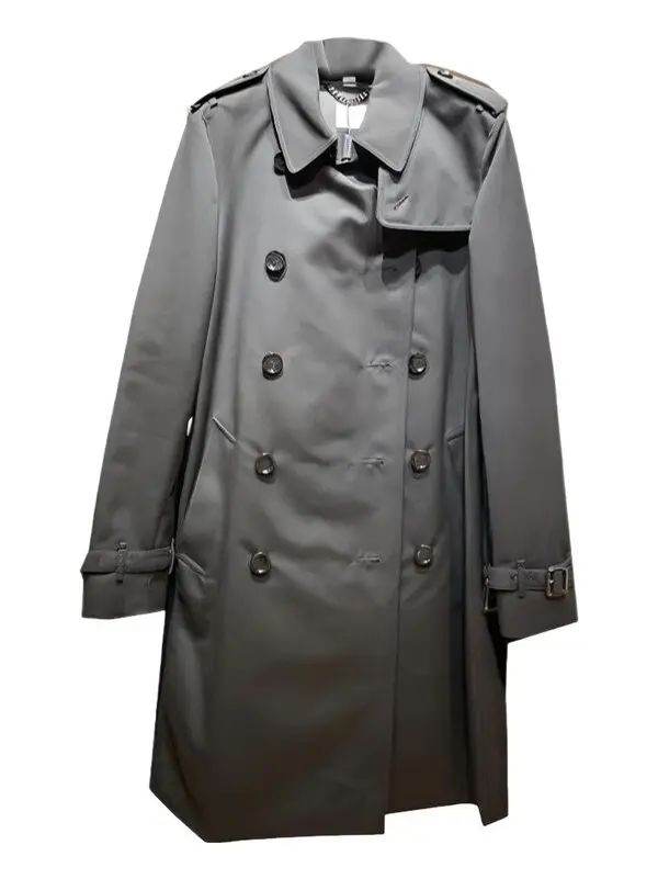 Burberry Double-breasted Trench Coat - Black