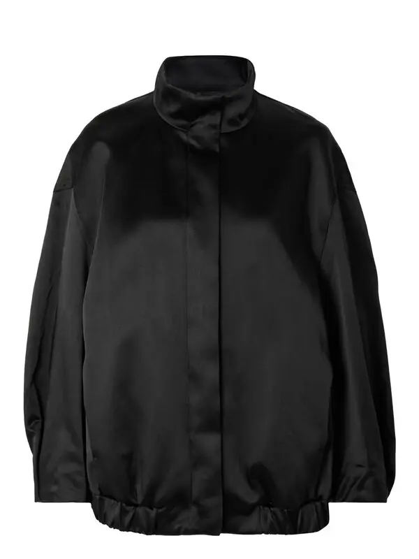 Dries Van Noten Oversized Bomber Jacket - Black