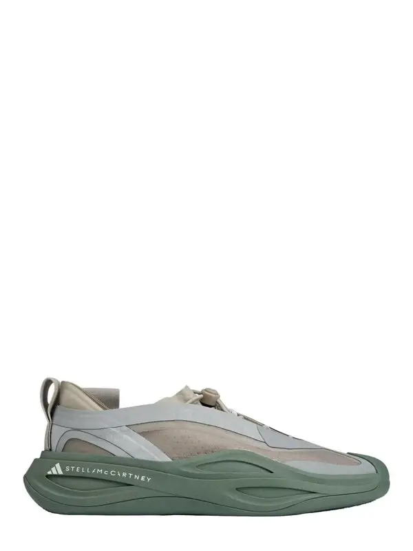 Adidas By Stella McCartney Sportswear Low Ground Sneakers - Stone Green/cloud White/reflective Silver