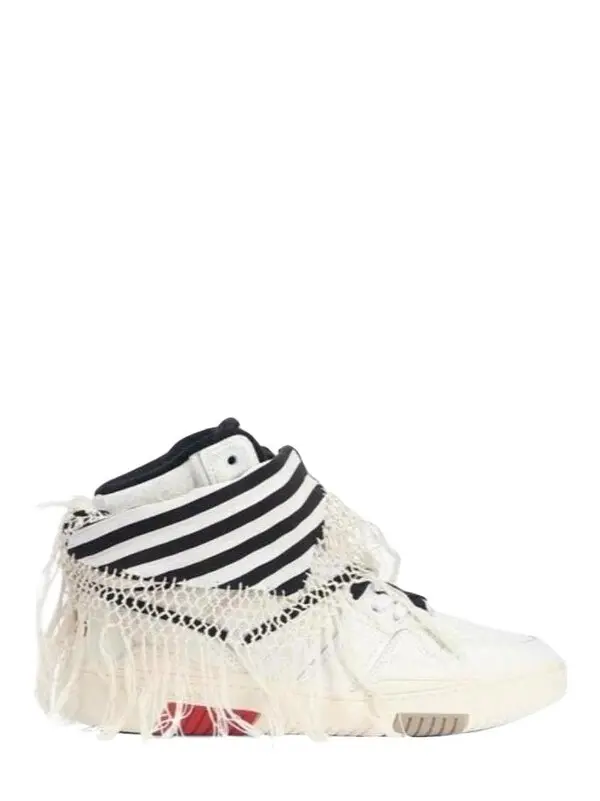 Saint Laurent Smith High Top Sneakers - White