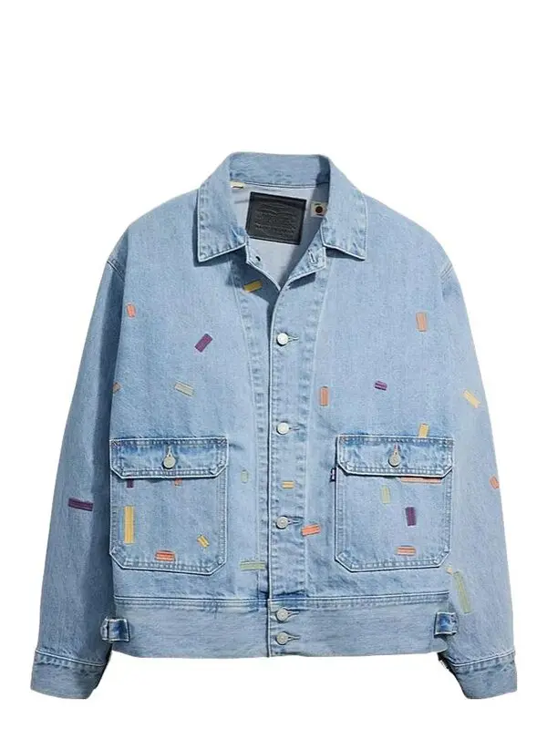 LEVI'S Utility Denim Trucker Jacket - Blue