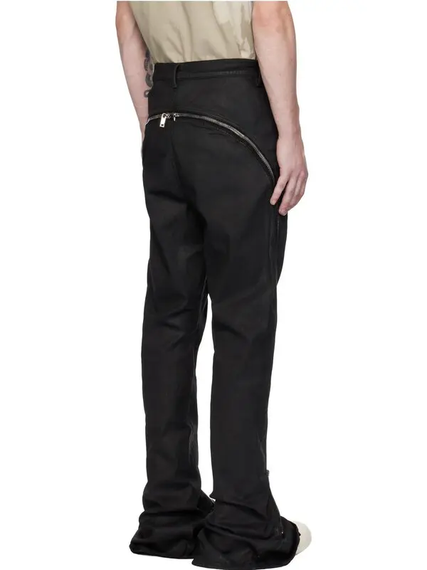 Rick Owens Bolan Banana Stretch Denim Jeans - Black