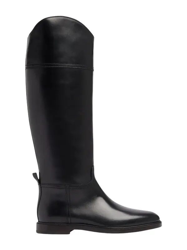 Brunello Cucinelli Knee High Boots - Black