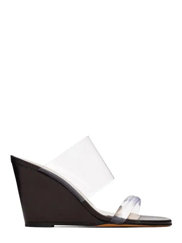 MARYAM NASSIR ZADEH Olympia Wedge Sandals - Black