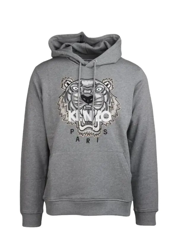 Kenzo Embroidered Tiger Hoodie - Black