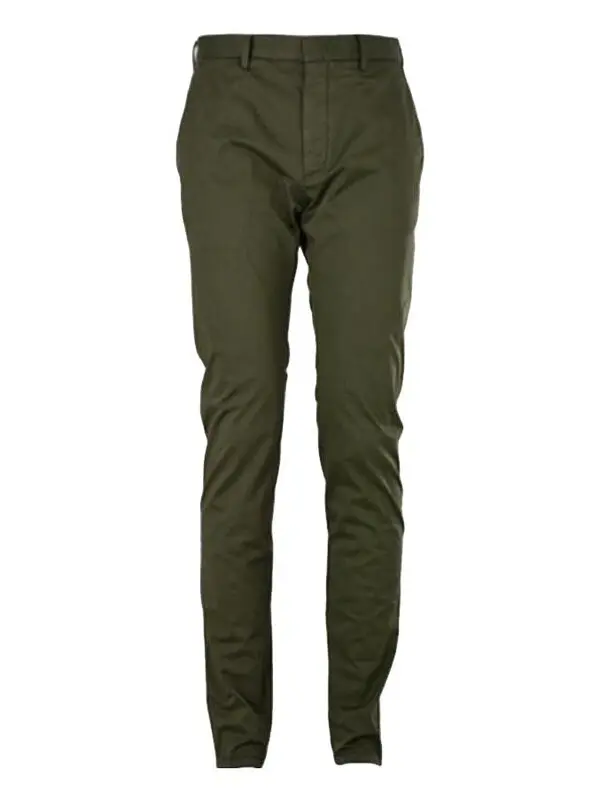 Zegna Belt Loop Casual Pants - Green