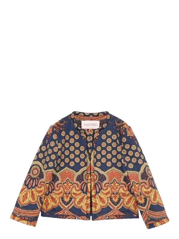 Valentino Garavani Gerardine Paisley Medaglioni Voyage Imaginaire Jacket - Multicolor