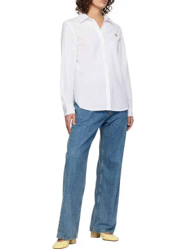 Maison Kitsuné Baby Fox Classic Shirt - White