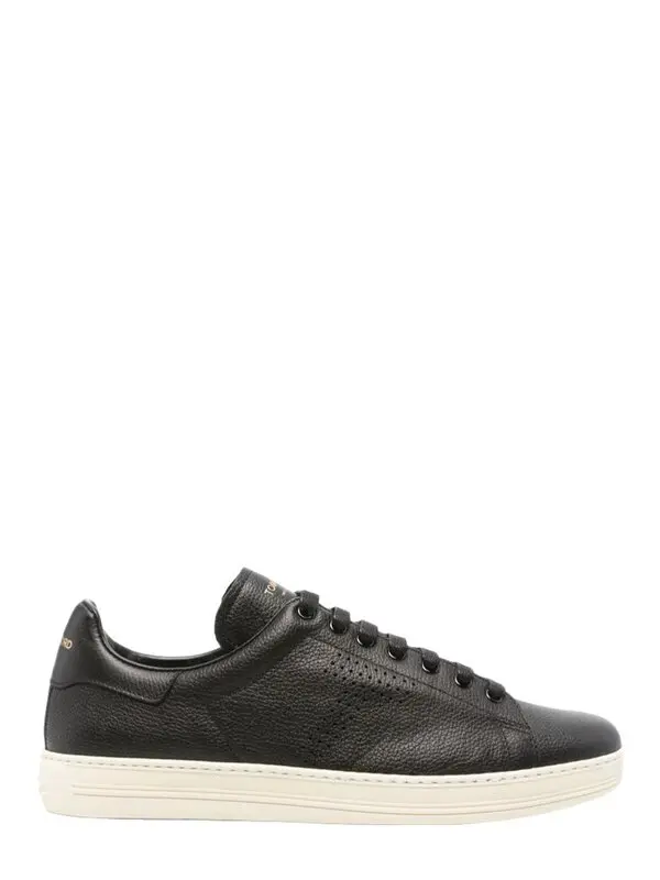 TOM FORD Strappy Casual Sports Sneakers - Black