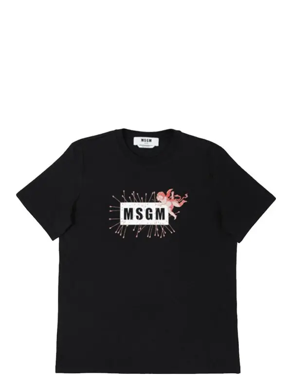 MSGM Logo T-shirt - Black