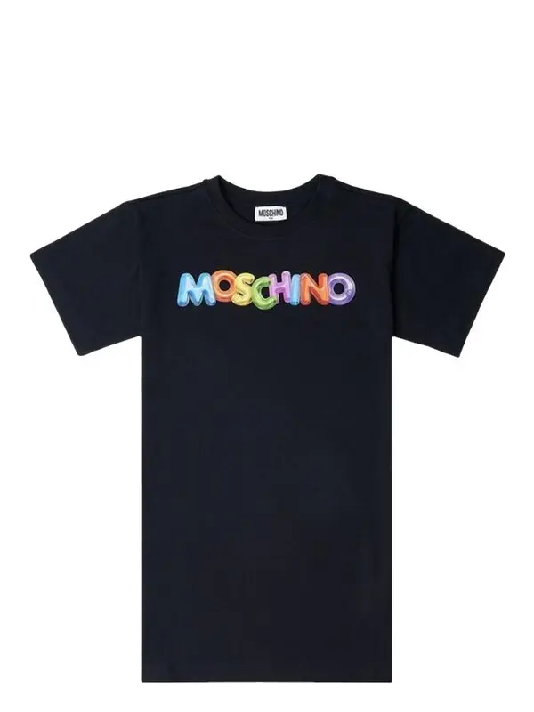 Moschino Print Cotton T-shirt - Black