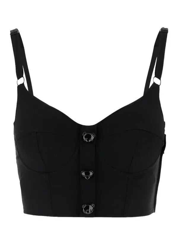Moschino Sling Top - Black