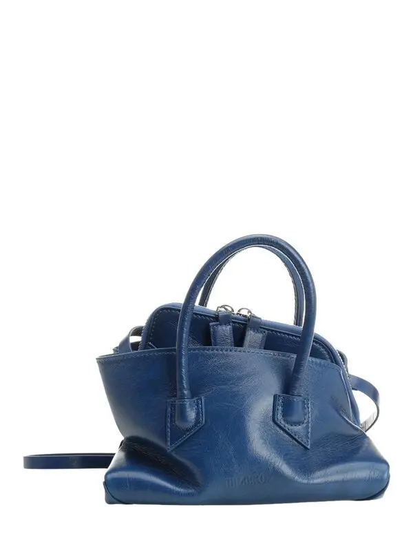 Attico La Passeggiata Mini Top Handle Bag - Blue