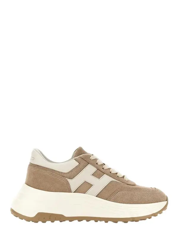 Hogan Hi-fi Lace-up Sneakers - Beige