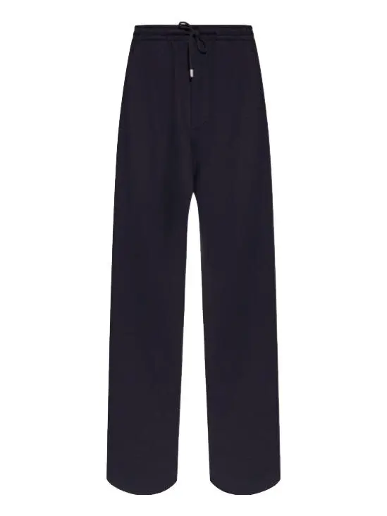Dries Van Noten Drawstring Waist Trousers - Black