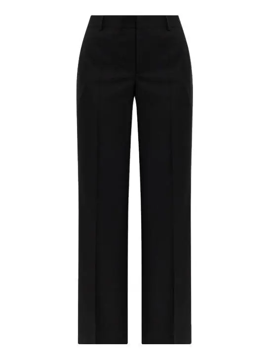 Moschino Tailored Wool Trousers - Black