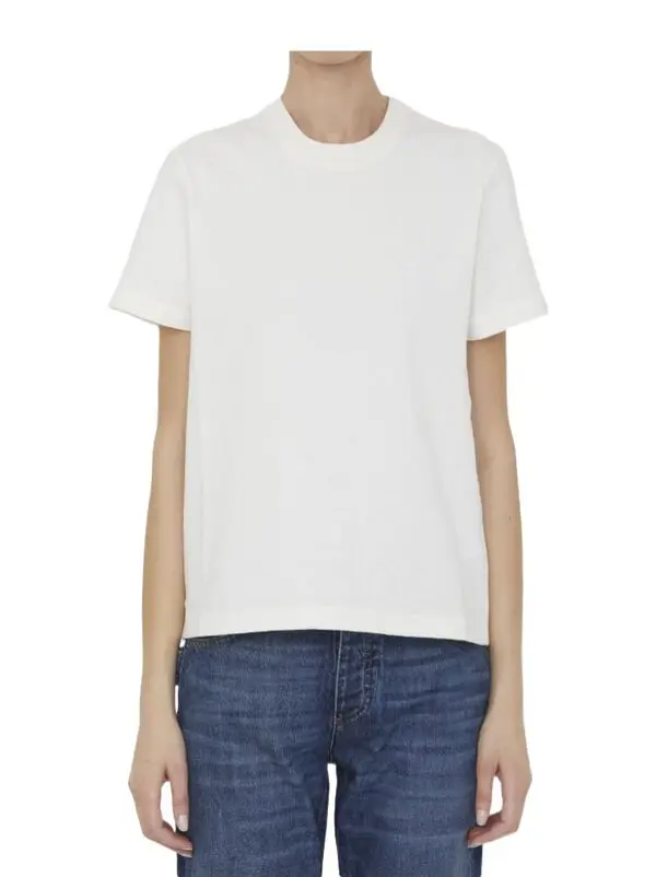 Bottega Veneta Short-sleeved Crewneck T-shirt - White