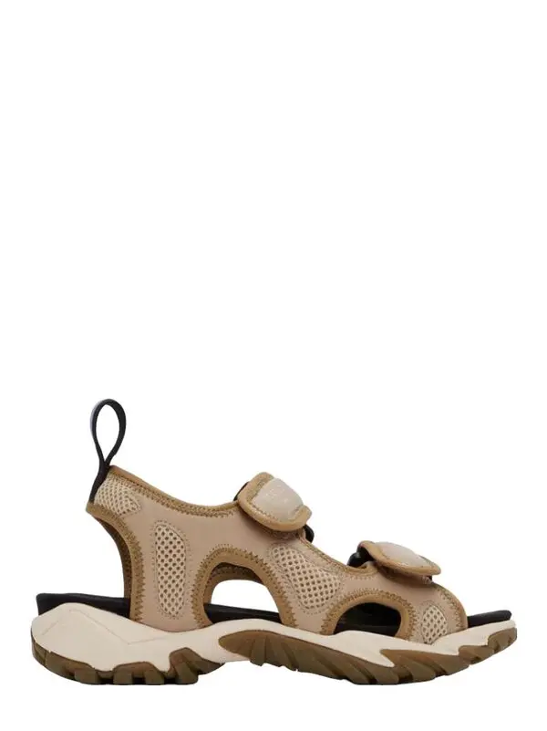 Alexander McQueen Logo And Buckle Sandals - Nude