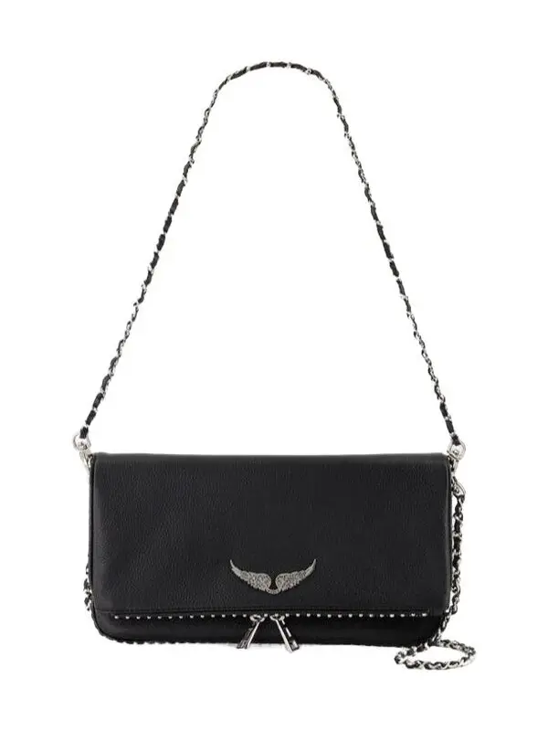 Zadig&Voltaire Wings Shoulder Bag - Black
