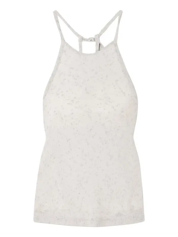 Christopher Esber Knitted Vest - White