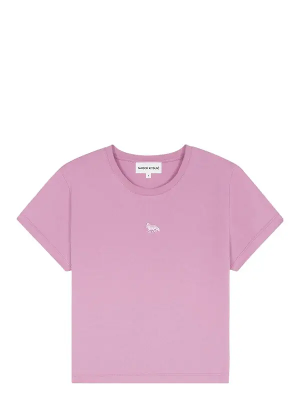 Maison Kitsuné Speedy Fox Patch Comfort T-shirt - Pink