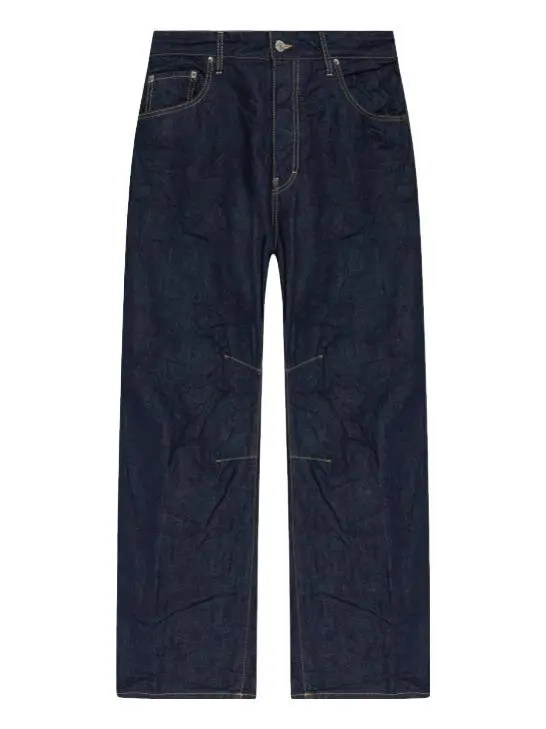 Dsquared2 Wide-leg Jeans - Navy Blue