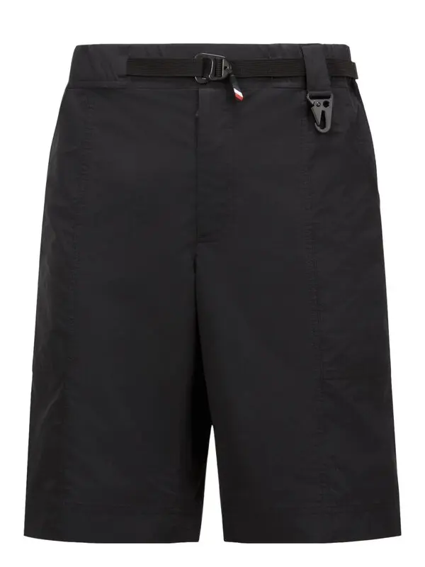 Moncler Technical Froissé Shorts - Black