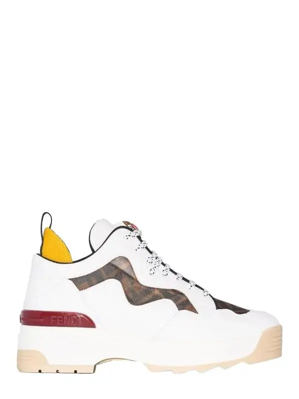 Fendi Leisure Sports Sneakers - White