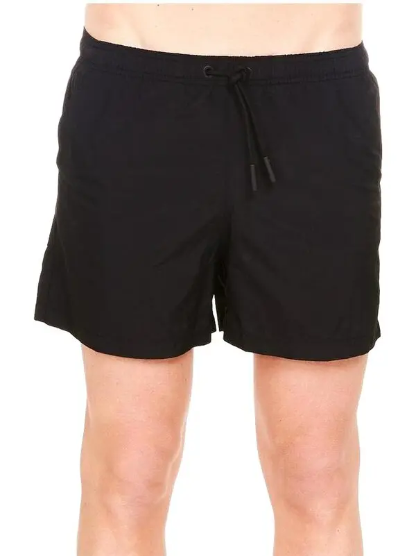 MARCELO BURLON COUNTY OF MILAN Embroidered Cross Swim Shorts - Black