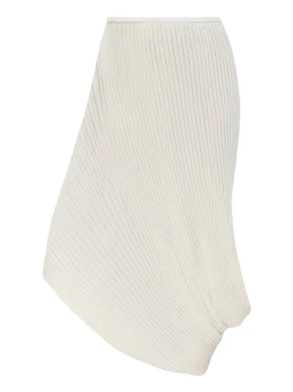 Issey Miyake Stream Knitted Midi Skirt - No