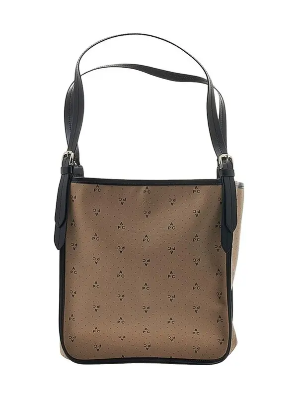 A.p.c. Logo Shoulder Bag - Brown