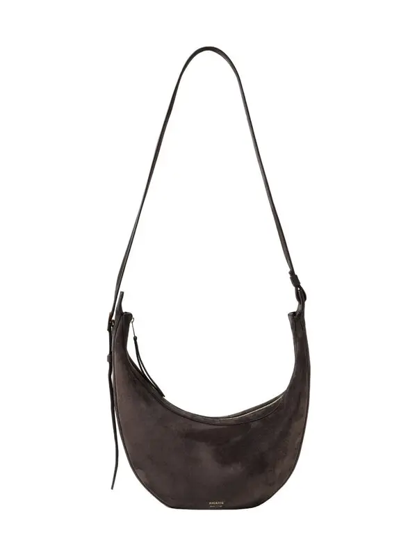 Khaite Small Augustina Cross Body Bag - Chocolate
