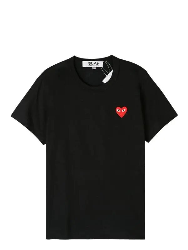 Comme Des Garçons Logo T-shirt - Black