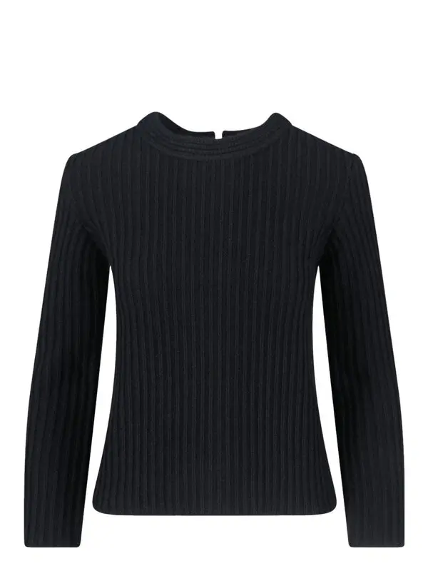 Isabel Marant Étoile Dixie Ribbed Knit Sweater - Black
