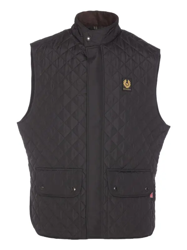 Belstaff Icon Quilted Gilet - Black