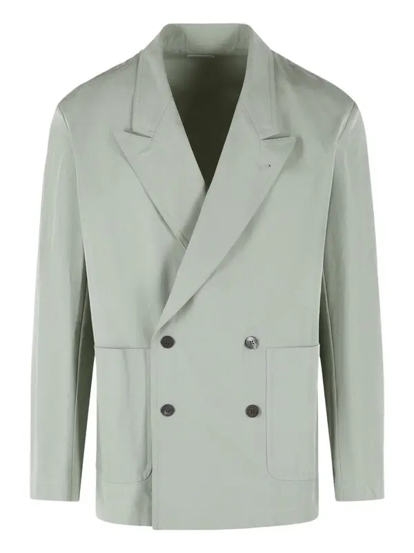 Dries Van Noten Caplans Double-breasted Blazer - Green