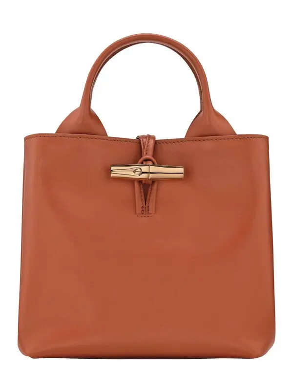 Longchamp Le Roseau S Handbag - Bark