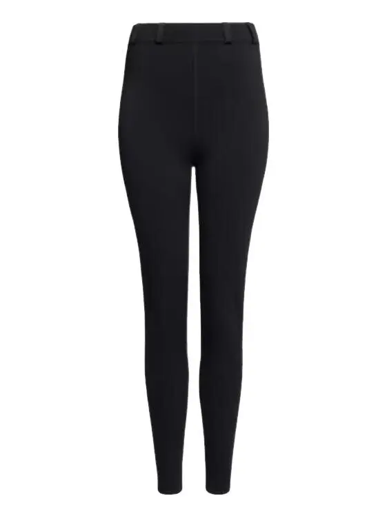 Alaïa Knit Leggings - Black