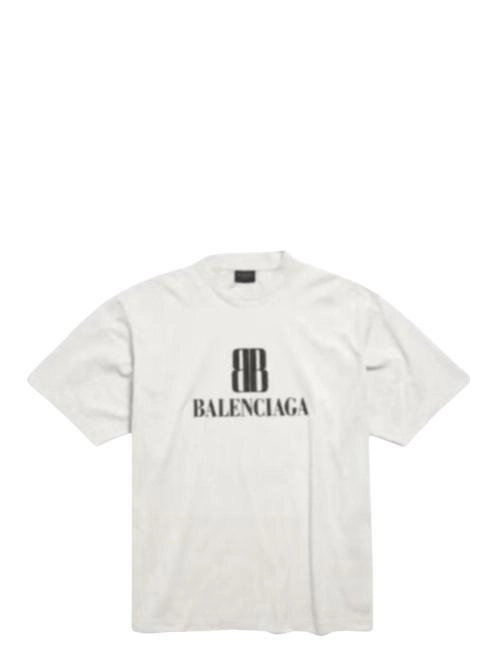 Balenciaga Nano Bb Motif Medium Fit T-shirt - No